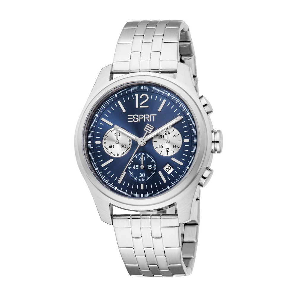 Esprit Men's Silver Stainless Steel Watch | Paris Gallery Qatar