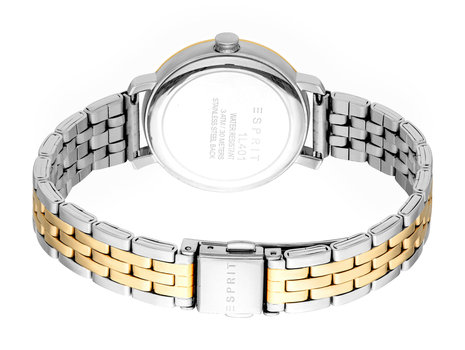 Esprit Women’s Gold Watch Mop Dial Crystal Bezel | Paris Gallery Qatar ...