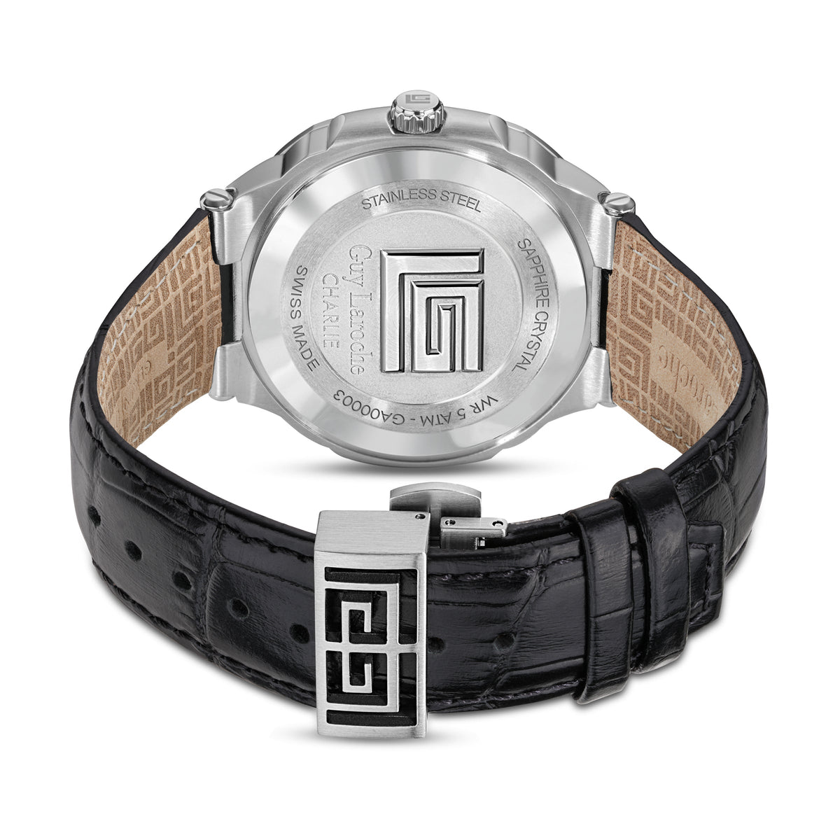 Guy Laroche Leather Watch